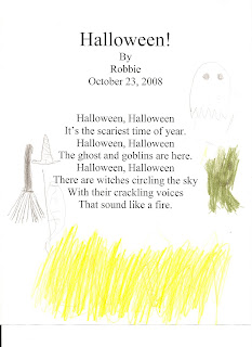 Busby School - Grade 3/4: Halloween Poems