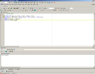 Creating Views in Oracle Database Using TOAD