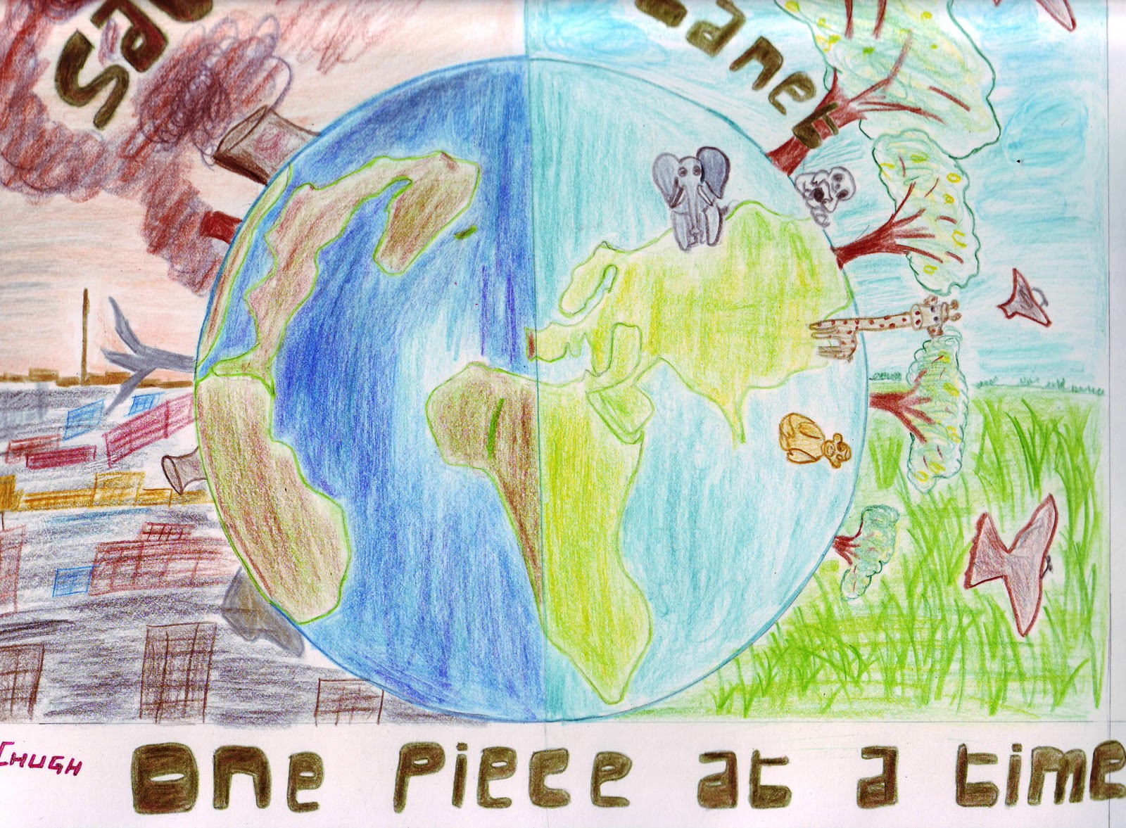 Shelley's Niche: Poster for Wild life week by hiten