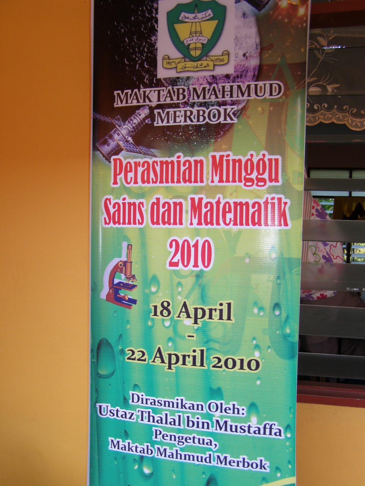 MINGGU SAINS & MATEMATIK - MAKTAB MAHMUD MERBOK