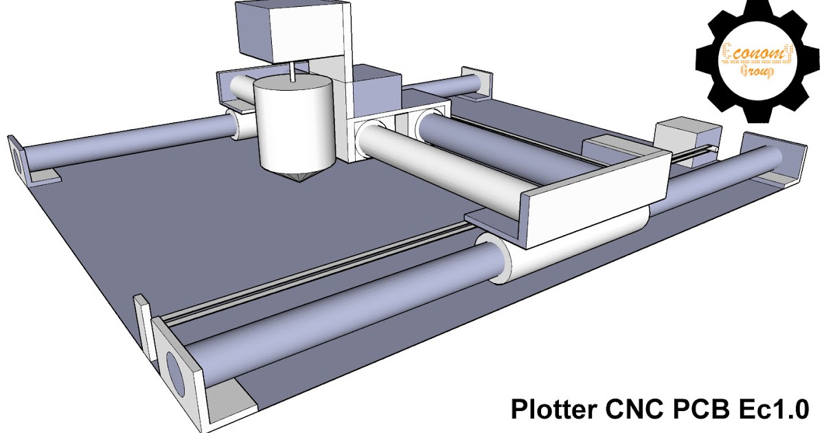 Economy Group: O Plotter CNC PCB Modelo Ec1.0