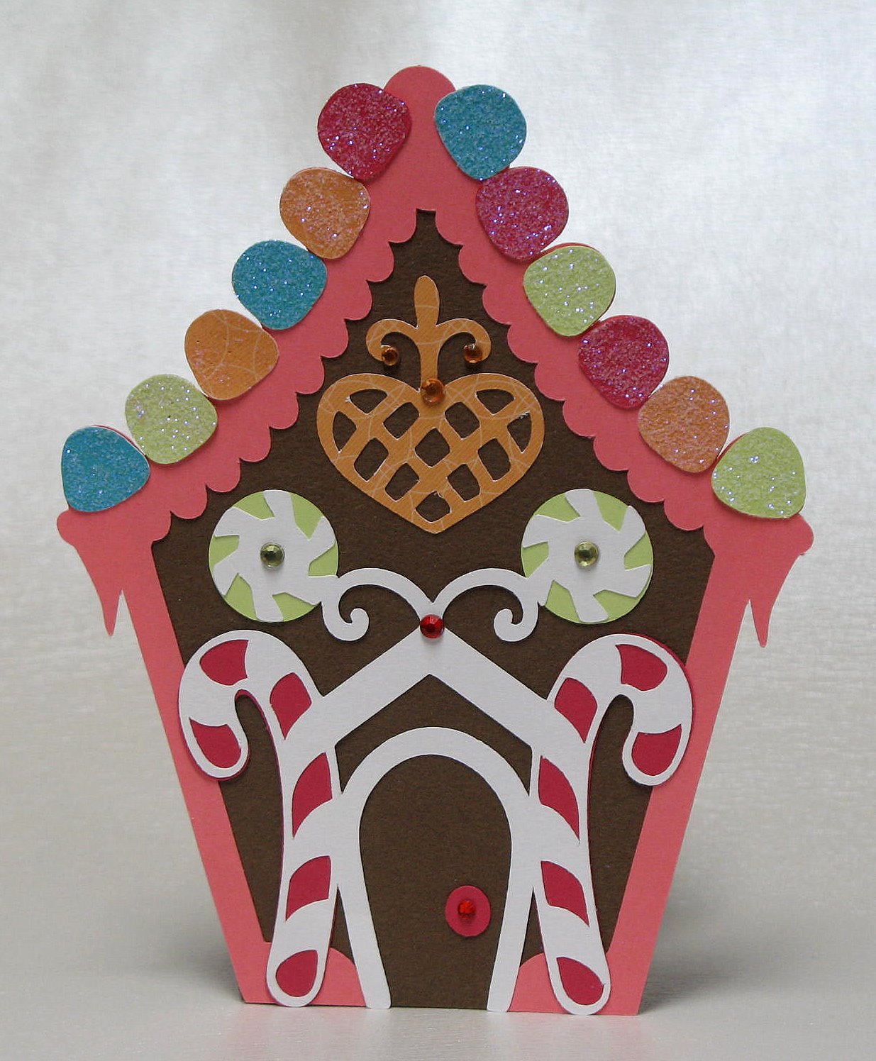 The Paper Boutique: Gingerbread House Christmas Card