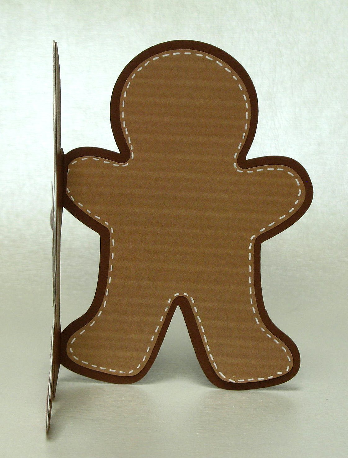 The Paper Boutique: Gingerbread Man Card