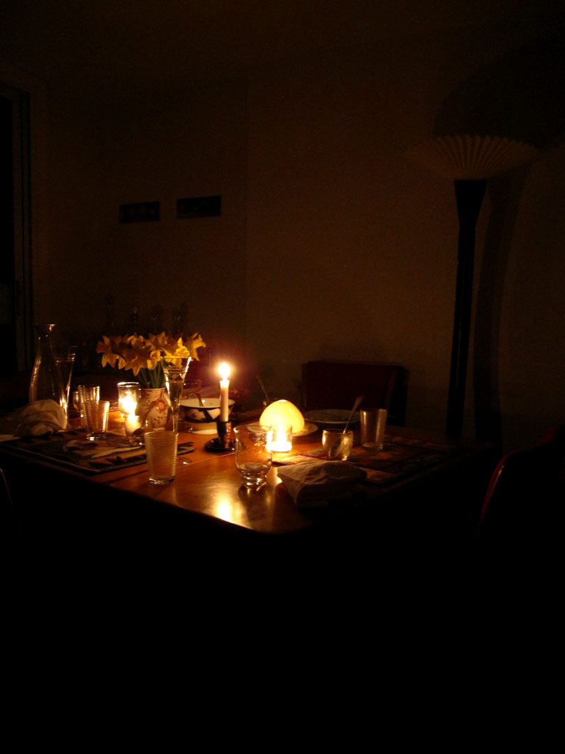 66 Square Feet (Plus): Earth Hour dinner