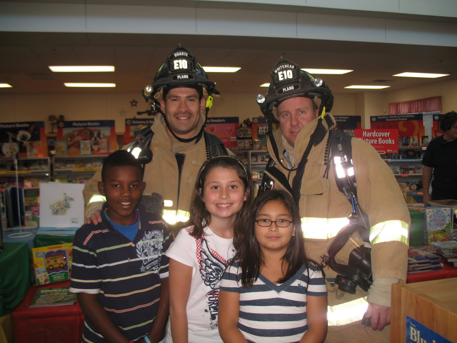 Taylor Library Blog: Book Fair ~ Here's to Our Heroes!