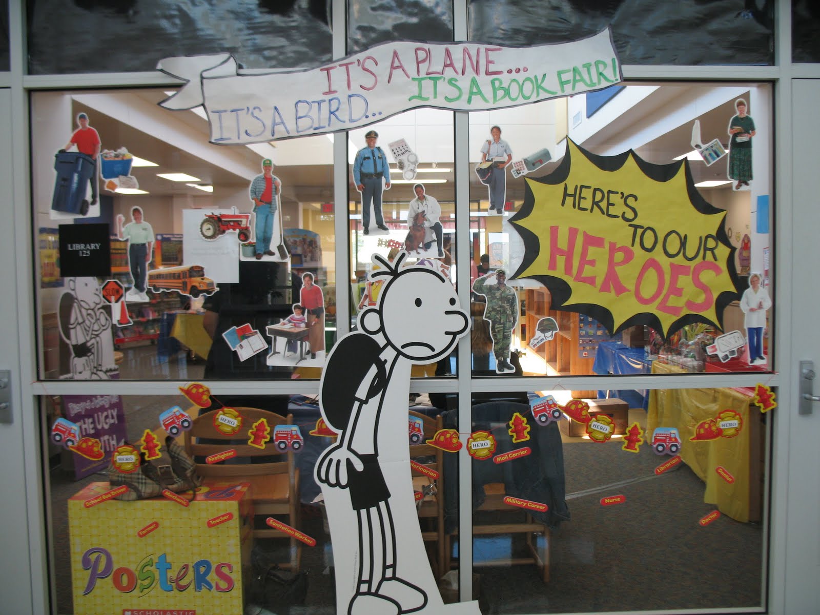 Taylor Library Blog: Love Those Book Fair Decorations