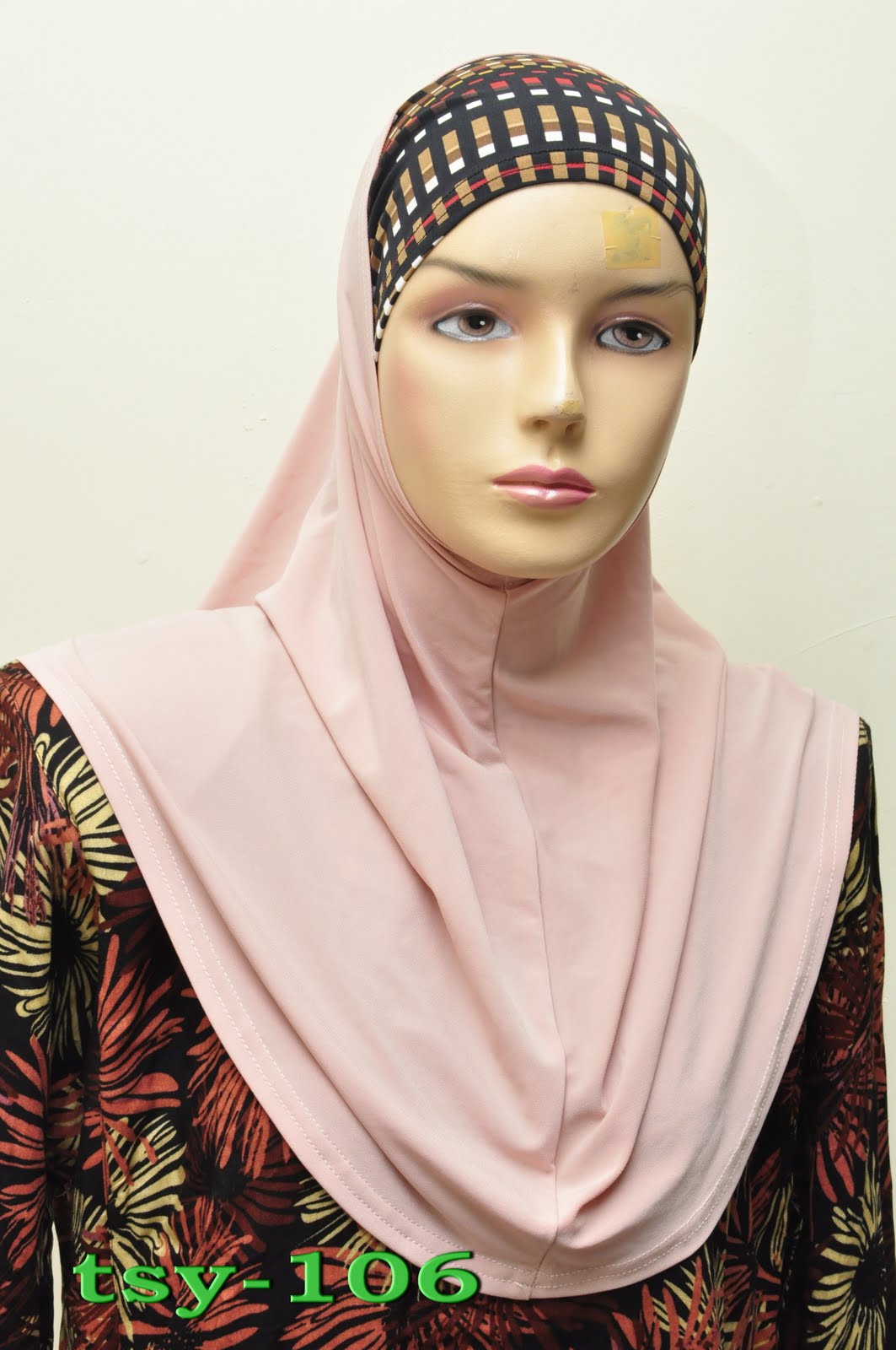 Anjung Tudung Syria: Tudung Syria Plus Size, Oning Printed one Tone