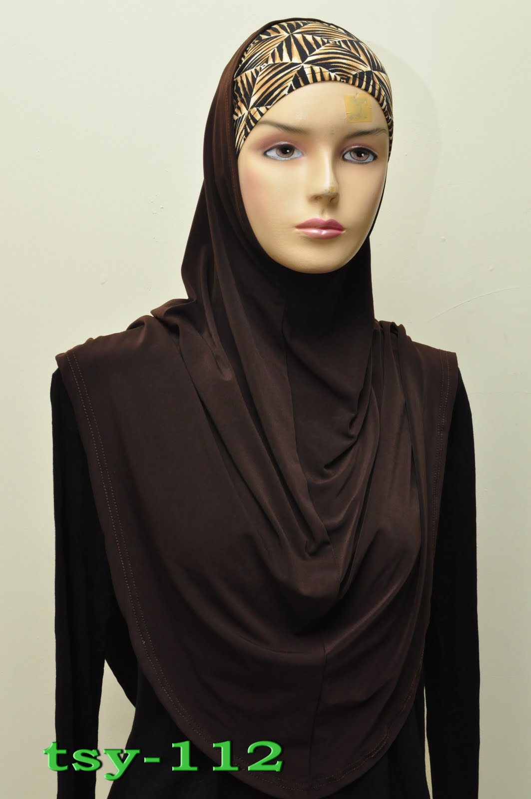 Anjung Tudung Syria: Tudung Syria Plus Size, Oning Printed one Tone
