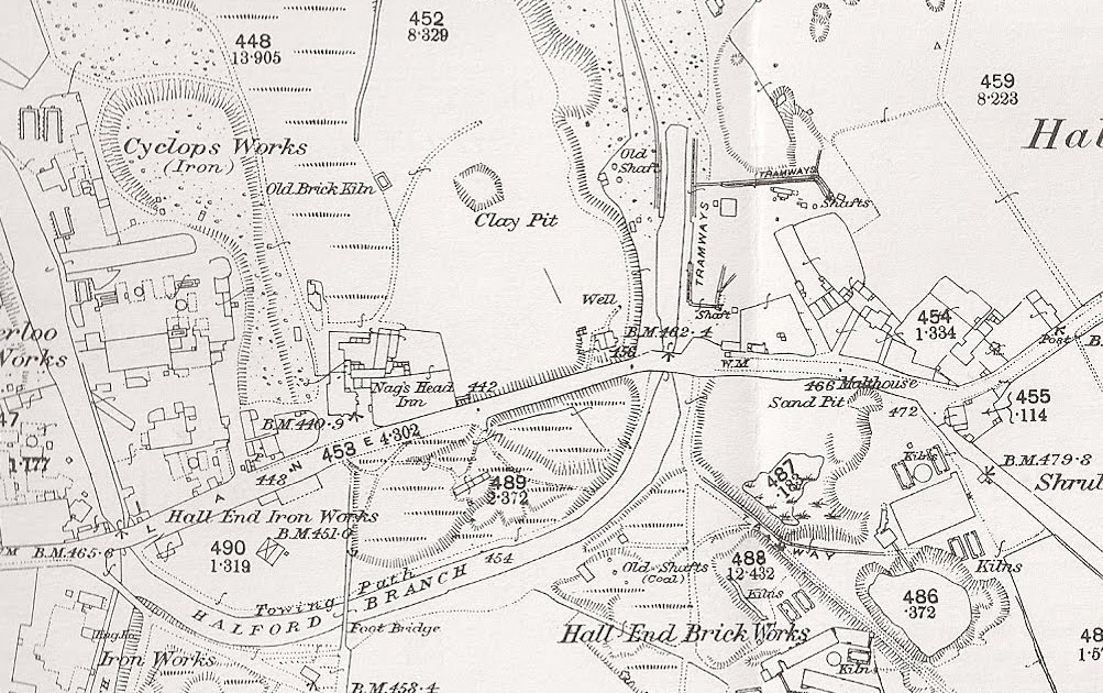 Halfie: Historical Map of the Birmingham Canals