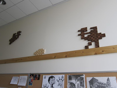 DAMN CRAZY PIX: 8-bit Wooden Decor