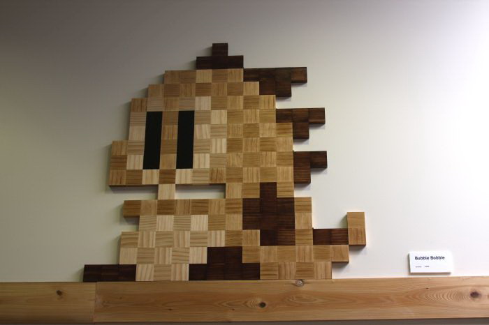 DAMN CRAZY PIX: 8-bit Wooden Decor