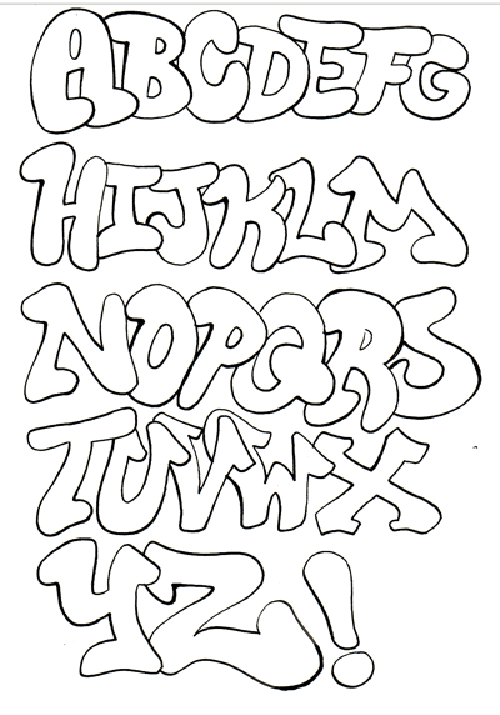 Graffiti Alphabet Throwie graffiti-alphabet-throwie