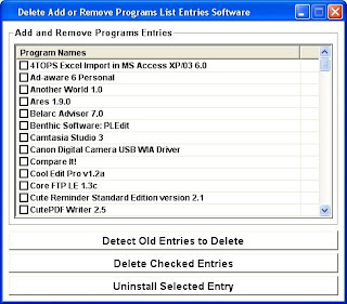 Software de Mantenimiento: ADD/REMOVE PLUS