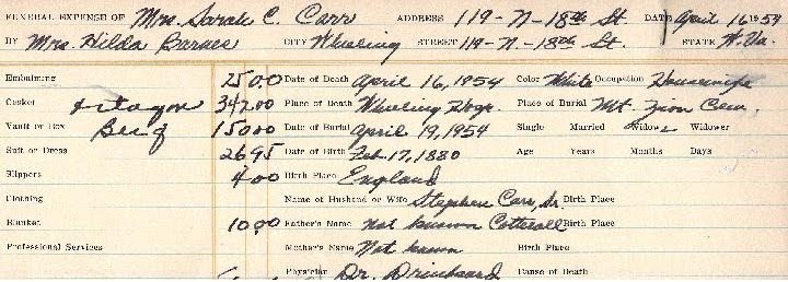 The Life Story of Stephen and Sarah Jane (Catterall) Carr: Ahnentafel ...