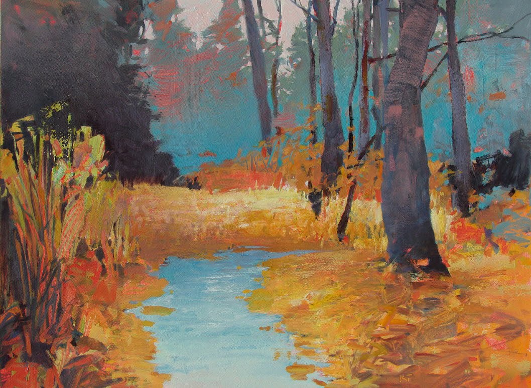 Painter's Process - Randall David Tipton: Autumn efforts