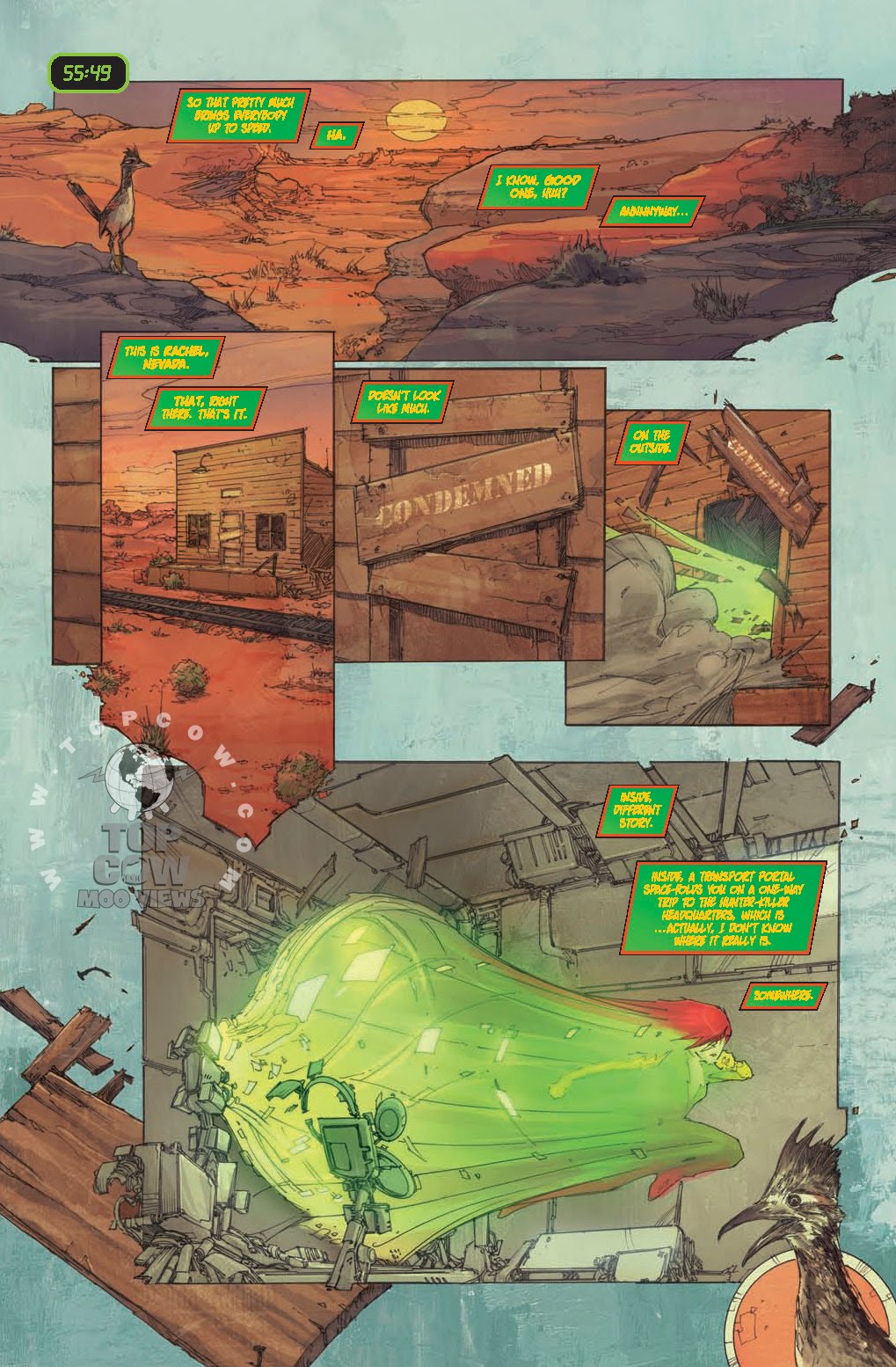 Escape from Tomorrow: New Today from Top Cow: Velocity #2 and ...