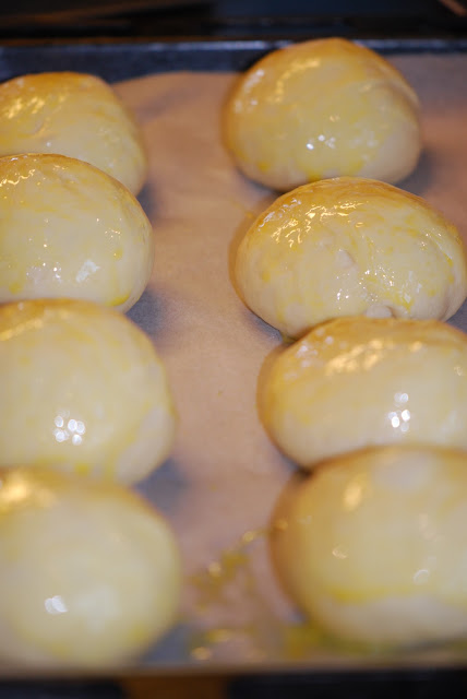 Camillas mat & kakedesign: Hveteboller og vaniljeboller.