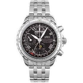 SWI WRISTWATCHES: Men's Automatic Chronograph Stainless Steel Limited ...