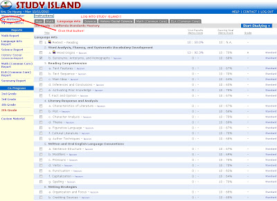 F-1 Rules!: How to change the password on your Study Island Account