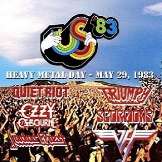 Rock Garage: US FESTIVAL 83 HEAVY METAL DAY 1983