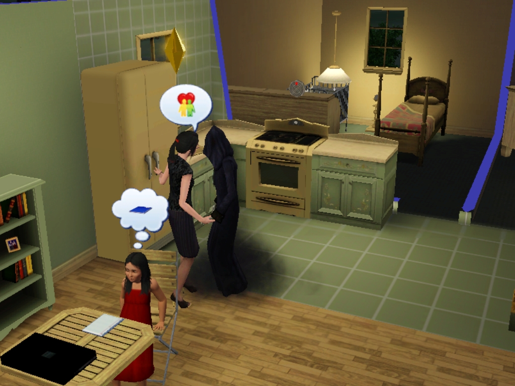Pekesims: Los Sims 3: Relaciones con La Parca