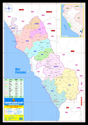 Historia, Geografía y Económia: División politica del departamento de ...