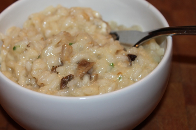 Kitchen Snaps: Wild Mushroom Risotto with White Truffle Oil ~ Paying it ...