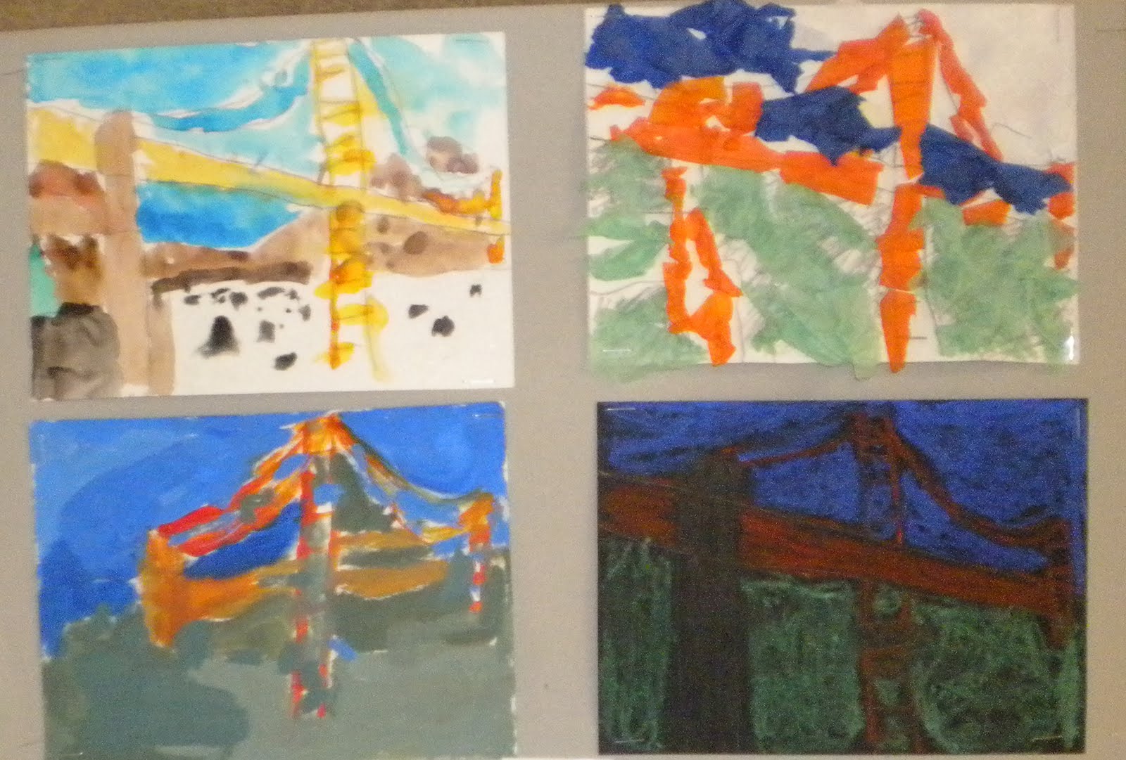 smARTcookie: 6th grade landscapes -4-ways