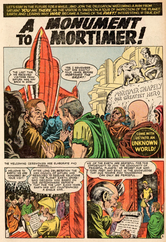 Cockeyed Caravan: Great Moments in Comics #12: A Monument to Mortimer