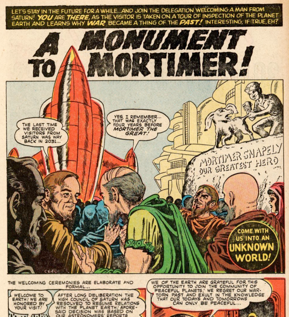 Cockeyed Caravan: Great Moments in Comics #12: A Monument to Mortimer