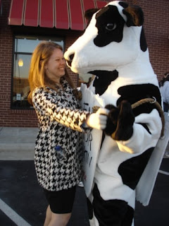 glory in the ordinary: Once in a Lifetime trip on "Moo Force One"