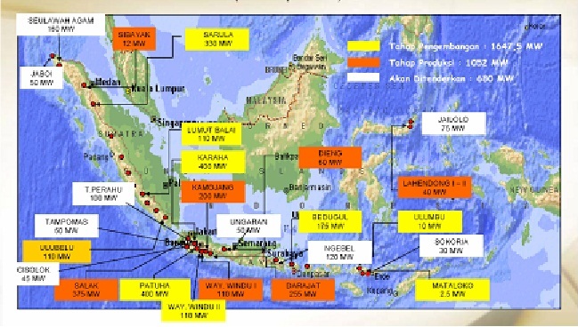 BAB II TINJAUAN PUSTAKA Potensi Panas Bumi (Geothermal) di Indonesia