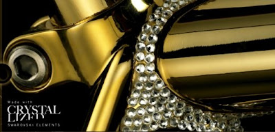 Bloogle Incrivel: Swarovski Crystal Bicycle , um Luxo de Bicicleta