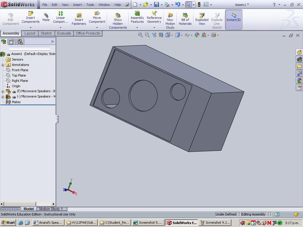 Anand's Speakers '10: SolidWorks Screenshots x10