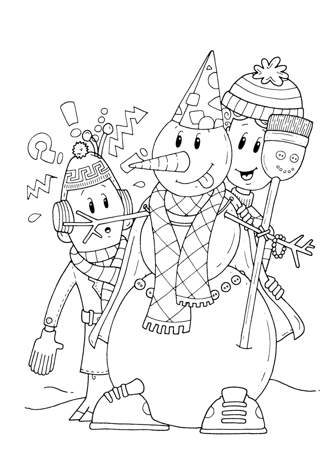 COLOREA A NAZARIO Y SUS AMIGOS