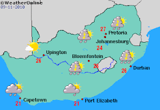 Out of Limburg, into Africa: Het weer in Zuid-Afrika (The Weather in ...