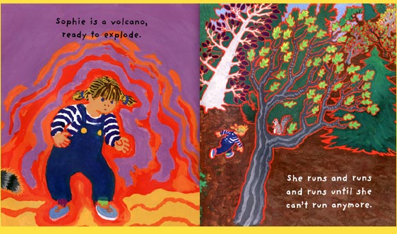 happy birdycake: When Sophie gets angry-really really angry by Molly Bang