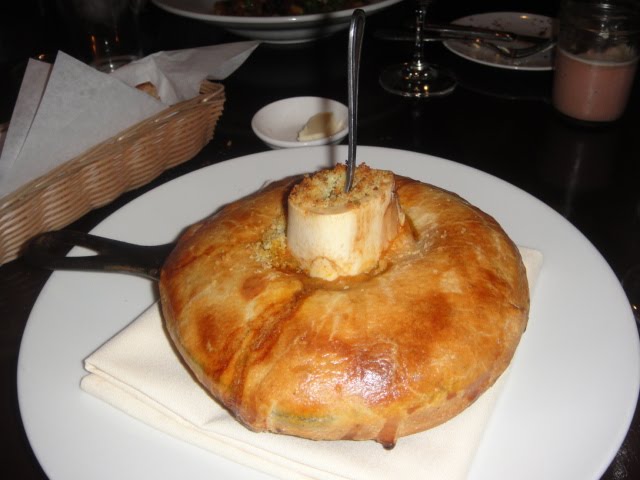 stuffycheaks: The Bravest dineLA: Waterloo & City's Blood Cake & Marrow Pie
