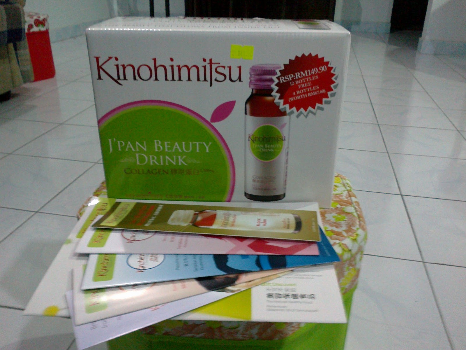 Fantasi & realiti, duniaku: Kinohimitsu Collagen - Kecantikan Berseri ...