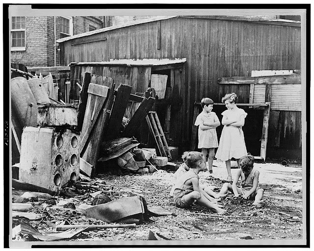 Slum children at play, Washington, D.C. | Friday Morning Street Urchins