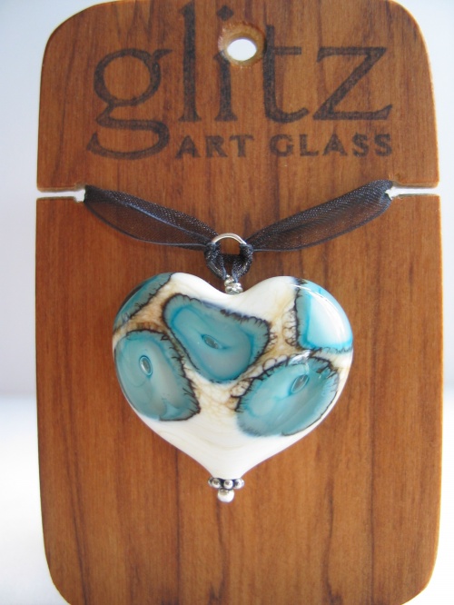 Glitz Art Glass: Paua Shell Beads