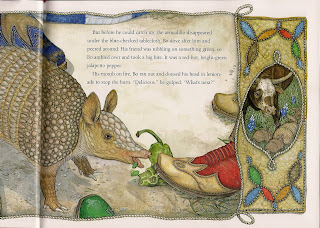 For the Love of KIDS Books: Armadillo Rodeo by Jan Brett
