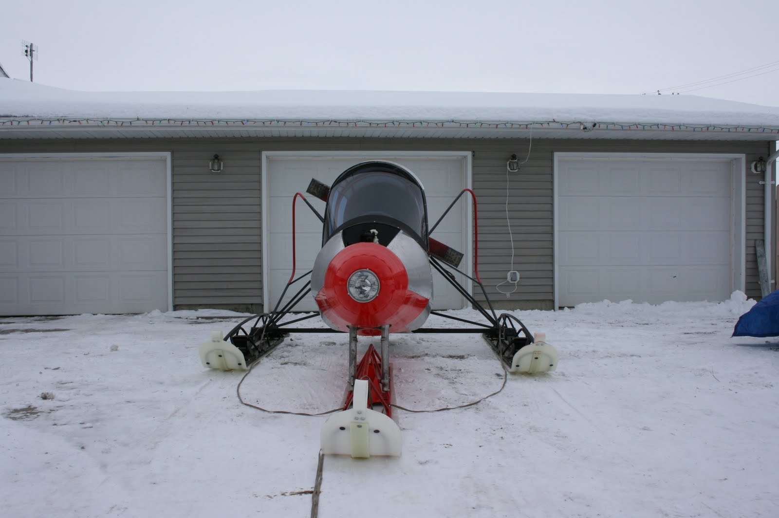 Snowplane: NEW SNOWPLANE READY FOR THE SNOW
