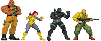 Sprites - G.I.Joe