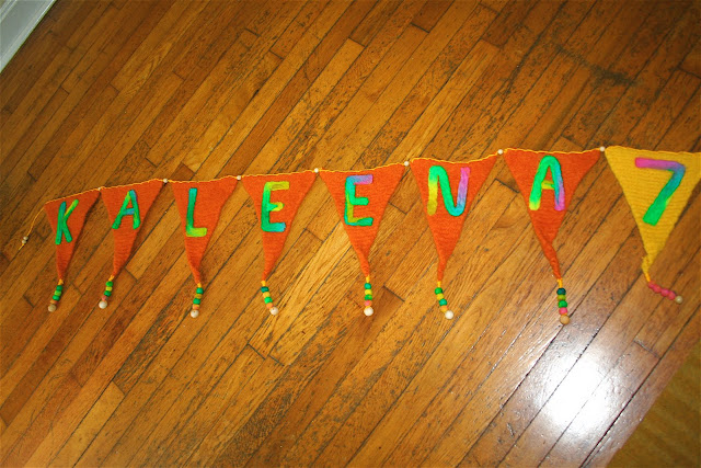 Moment to Moment: Heirloom name birthday banner