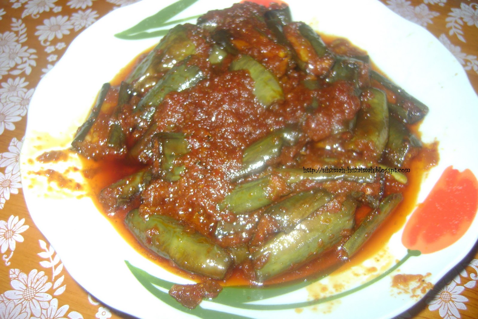 Simple in style: Sambal Terung
