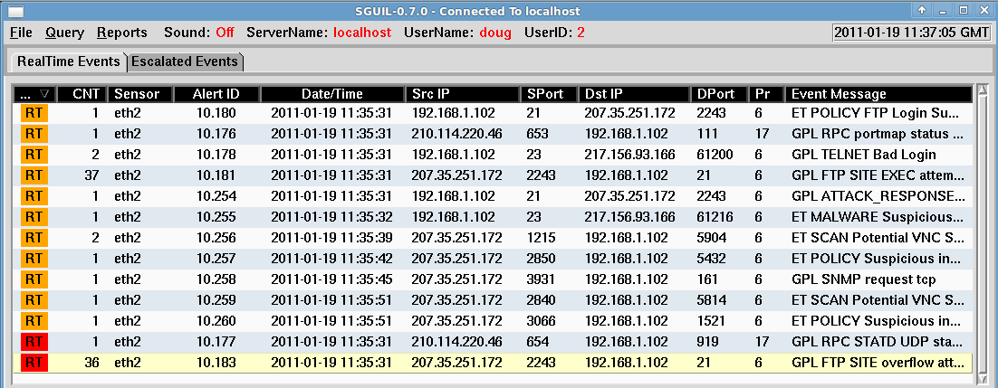 Security Onion: Introduction to Sguil and Squert: Part 3