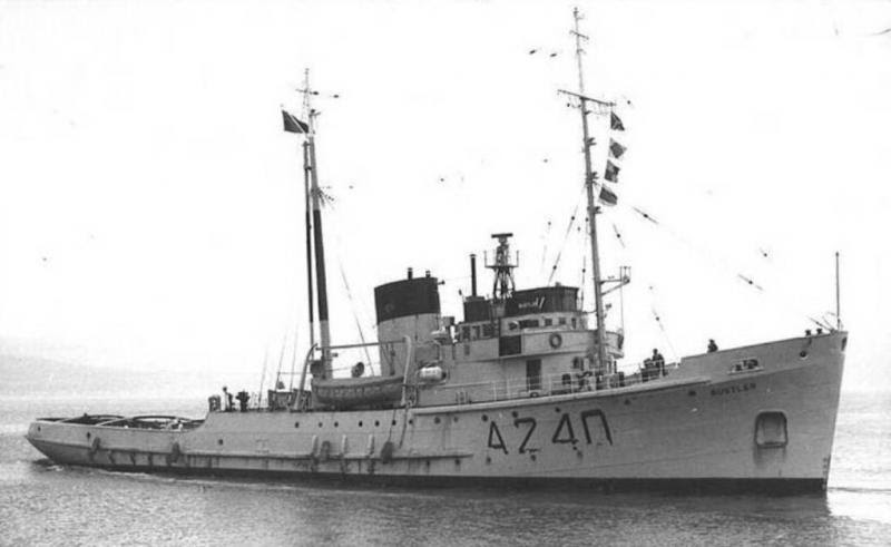 Leith Built Ships: HMS. HESPERIA