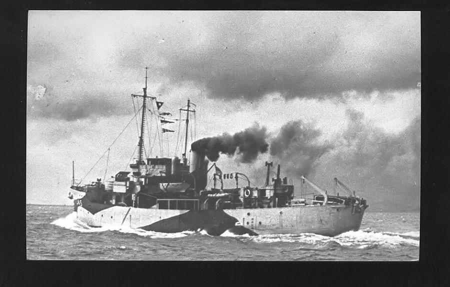 Leith Built Ships: H.M.S. WALLASEA