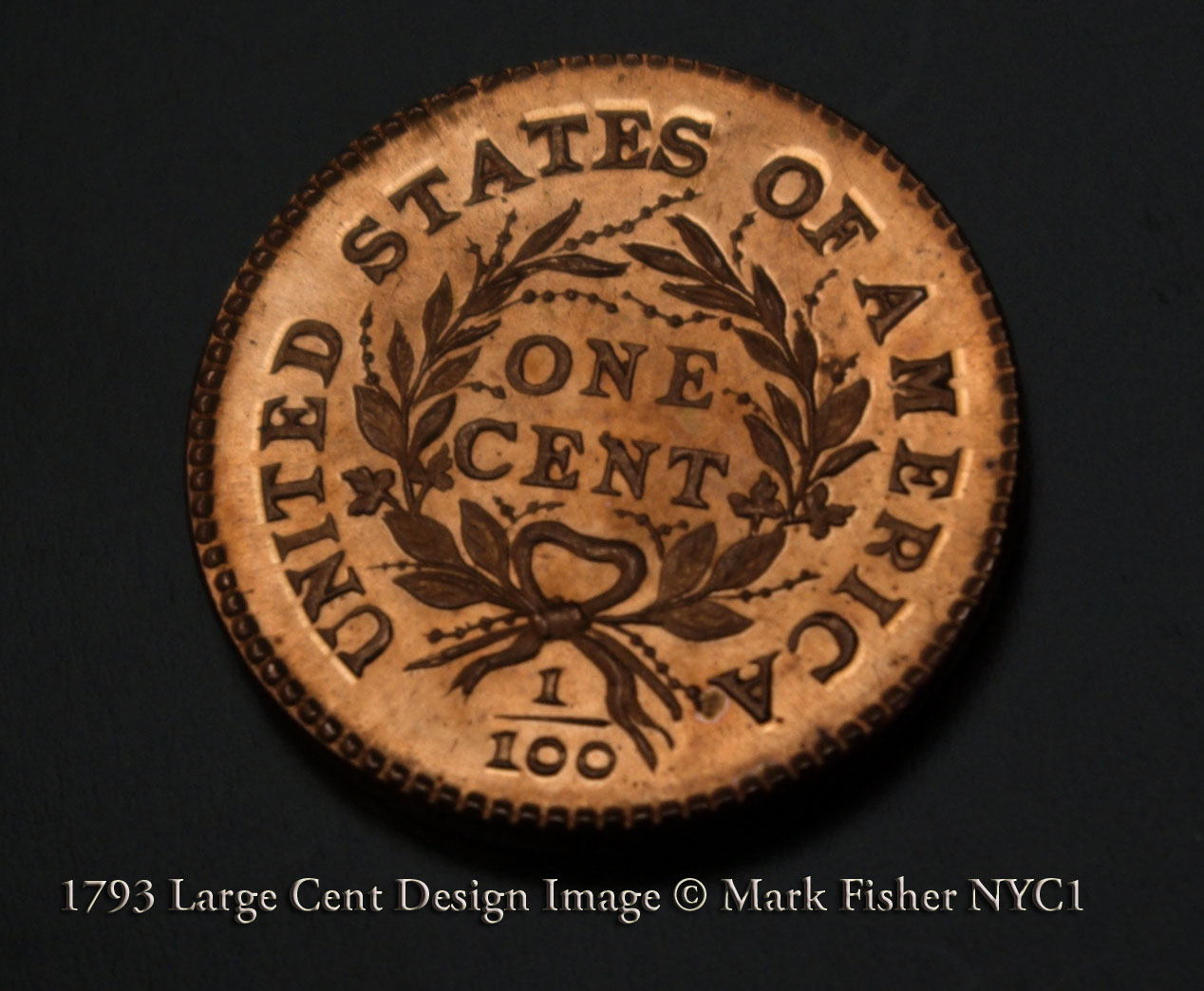 Mark Fisher American Photographer™: 1793 large Cent Design Image • U.S ...